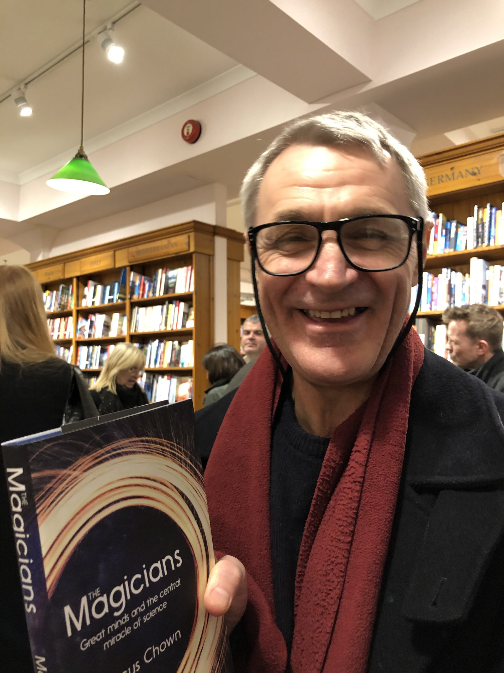 Marcus Chown | Launch of The Magicians